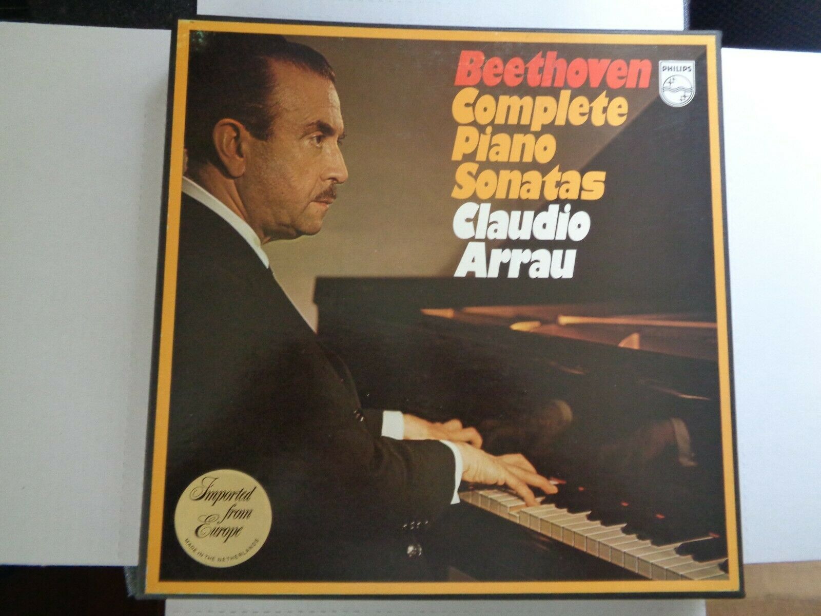 popsike.com - Beethoven Complete 32 Piano Sonatas CLAUDIO ARRAU PHILIPS 13LP BOX NM - auction ...