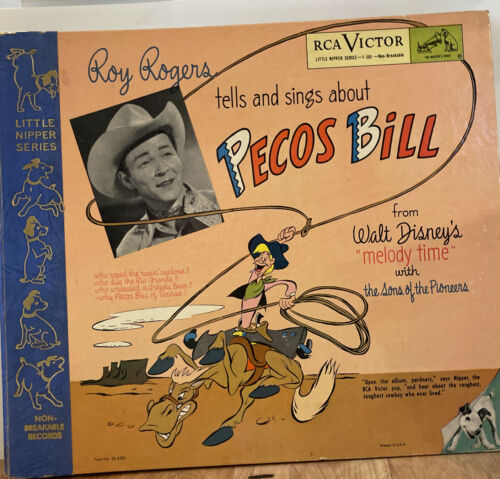 popsike.com - 1949 RCA Victor Roy Rogers tells & sings about PECOS BILL ...
