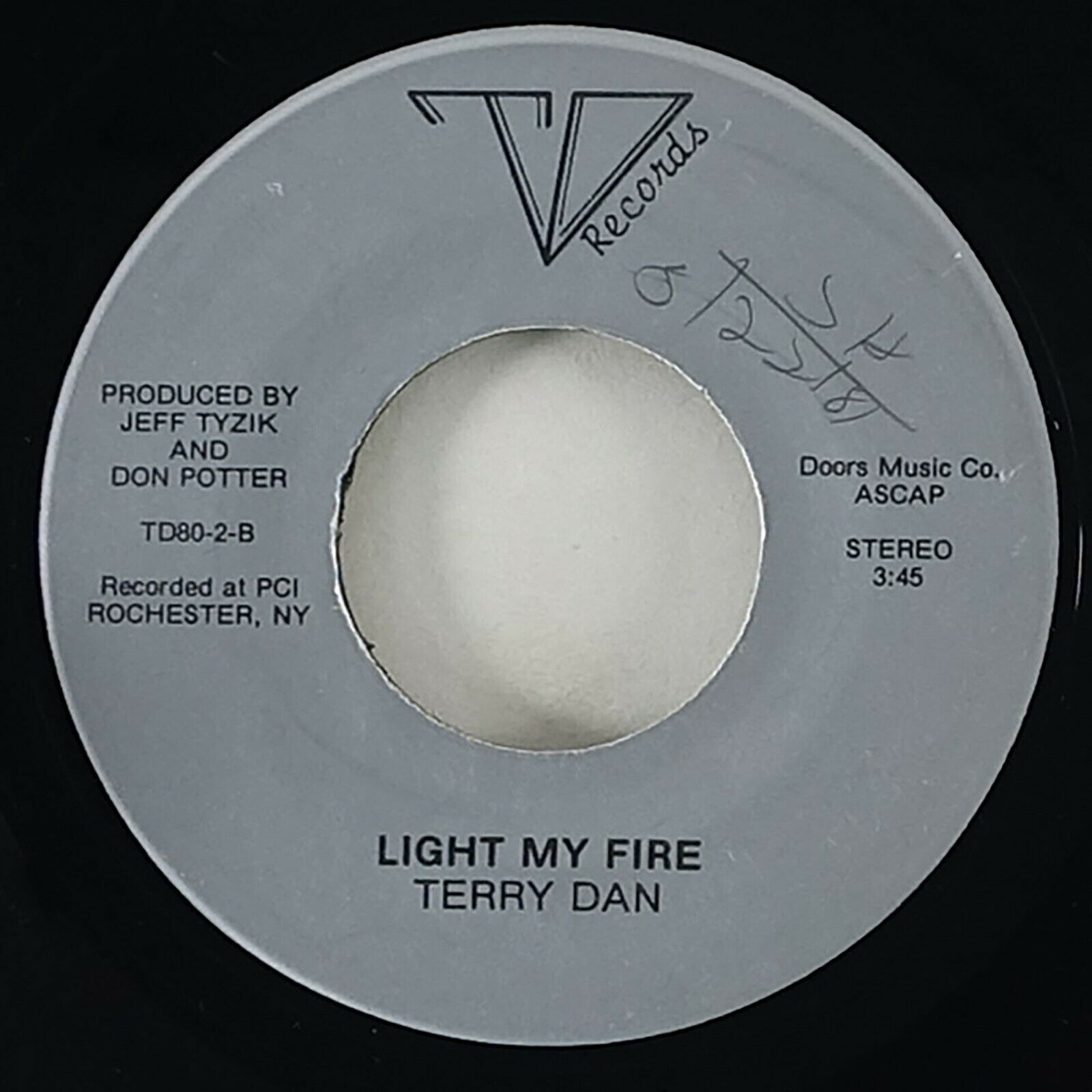 popsike.com - Terry Dan "Light My Fire" Obscure Modern Soul Funk AOR 45 ...