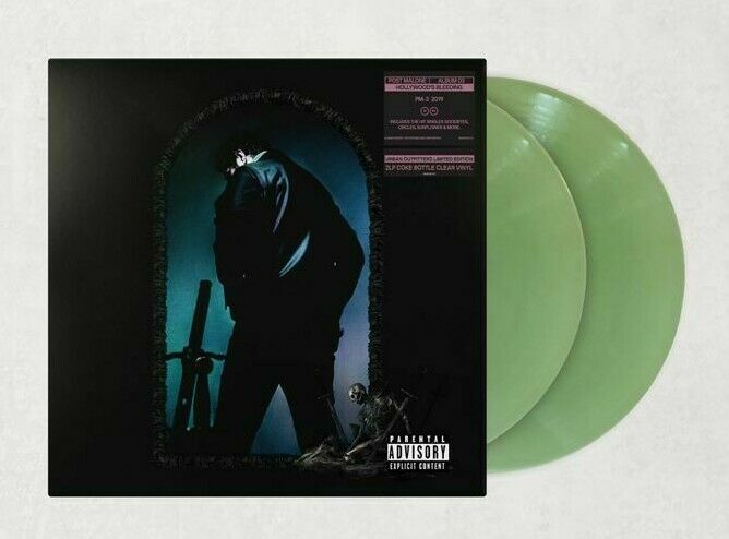 popsike.com - Post Malone - Hollywood's Bleeding 2LP Vinyl (CLEAR COLOR ...