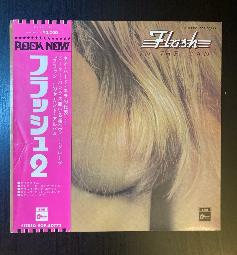 popsike.com - FLASH In The Can 1972 LP JAPAN OBI Genesis YES King ...