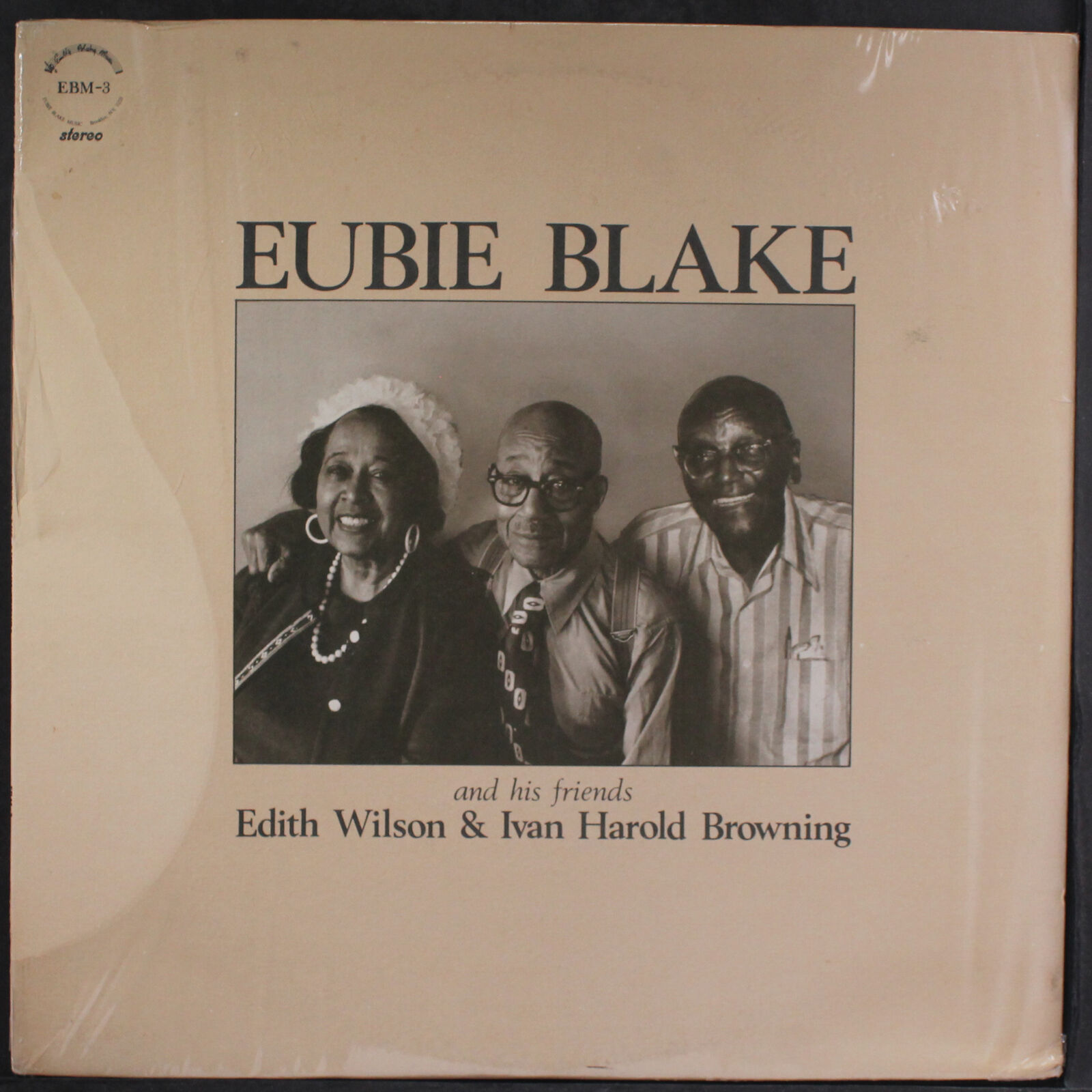 popsike.com - EUBIE BLAKE: and his friends EUBIE BLAKE MUSIC 12" LP 33 ...