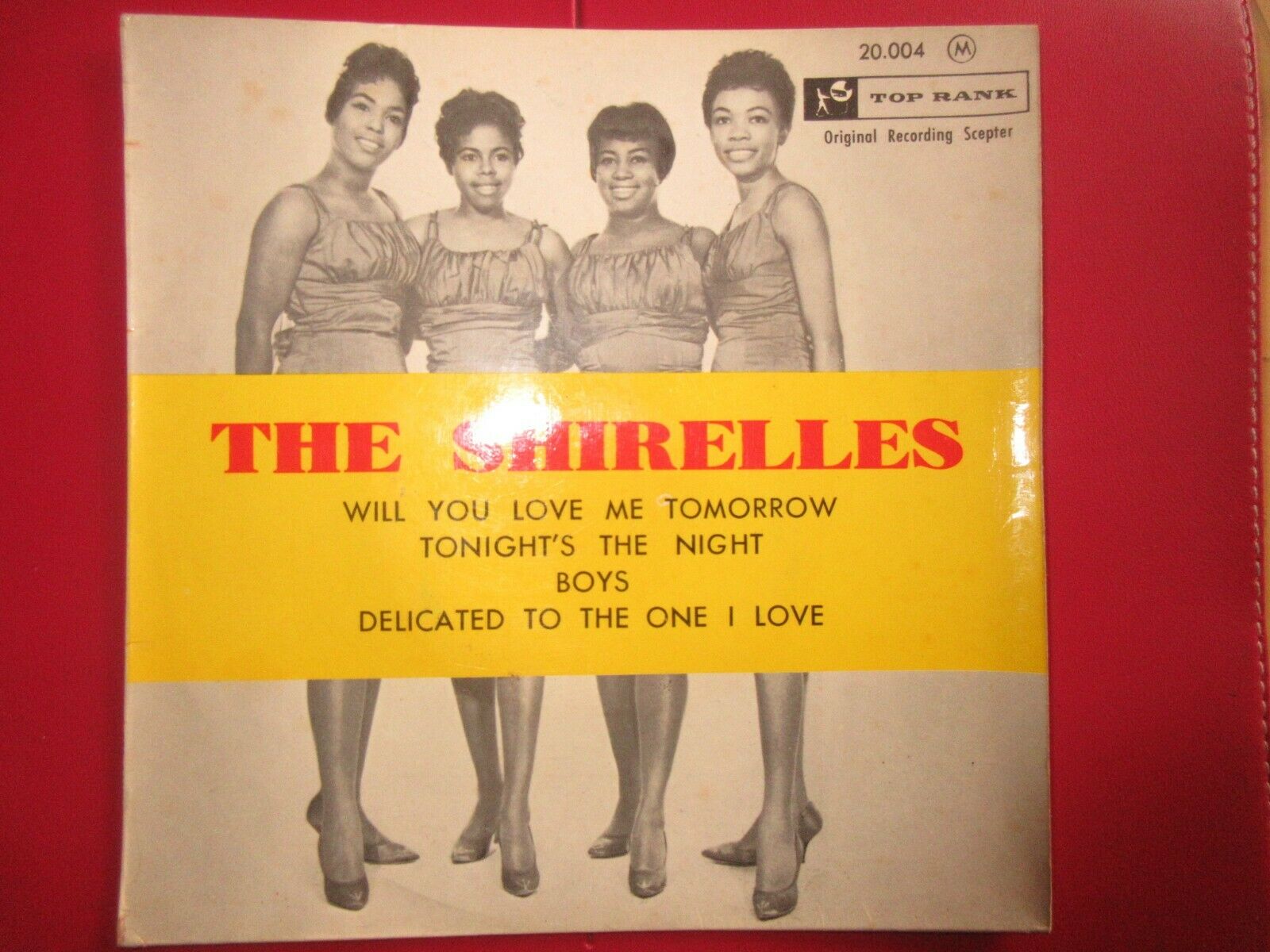 popsike.com - 45t ; RARE French EP THE SHIRELLES "Will you love me tomorrow" TOP RANK 20004 ...