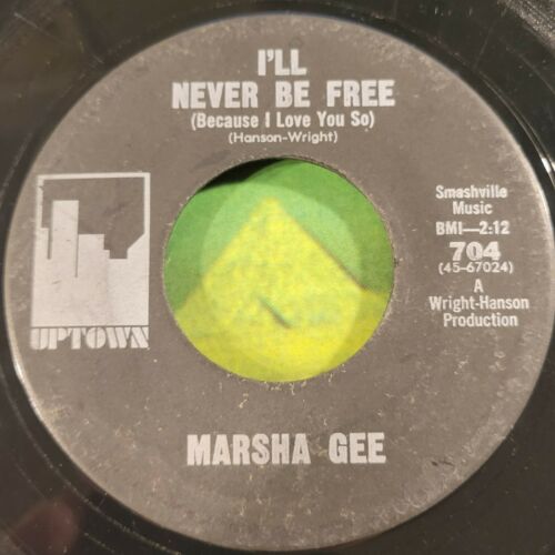 popsike.com - Hear Rare Northern Soul 45. Marsha Gee on Uptown Baby I ...