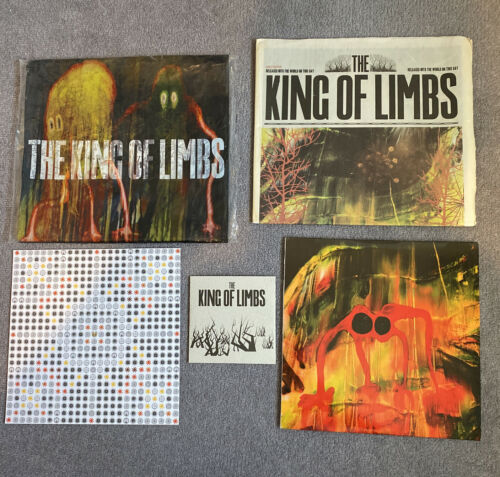 popsike.com - Radiohead King Of Limbs Vinyl Newspaper Complete Limited ...