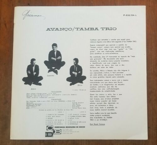 popsike.com - Tamba Trio - Avanco , Luiz Eca , Bossa Jazz PHILIPS ...