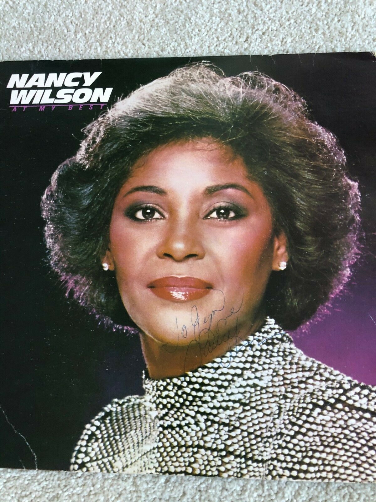 popsike.com - NANCY WILSON At My Best record ASI 1981- rare. Signed ...