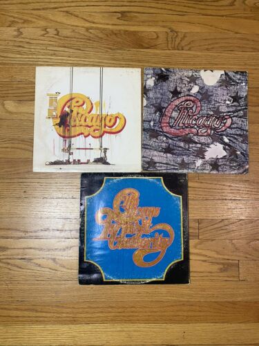 popsike.com - Chicago - Set of 3 Vinyls - Greatest Hits, CTA Album ...