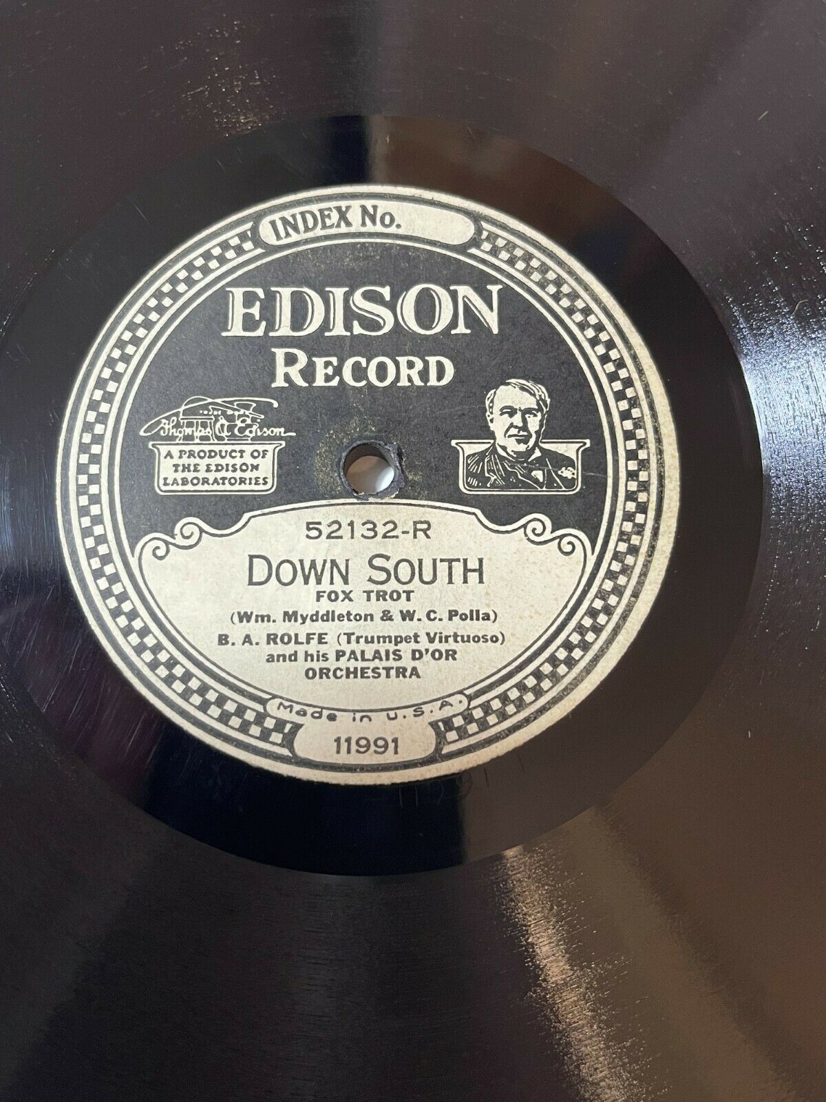 popsike.com - Ernie Golden & His Hotel Mcalpin Orch. EDISON 52132 "Sing ...