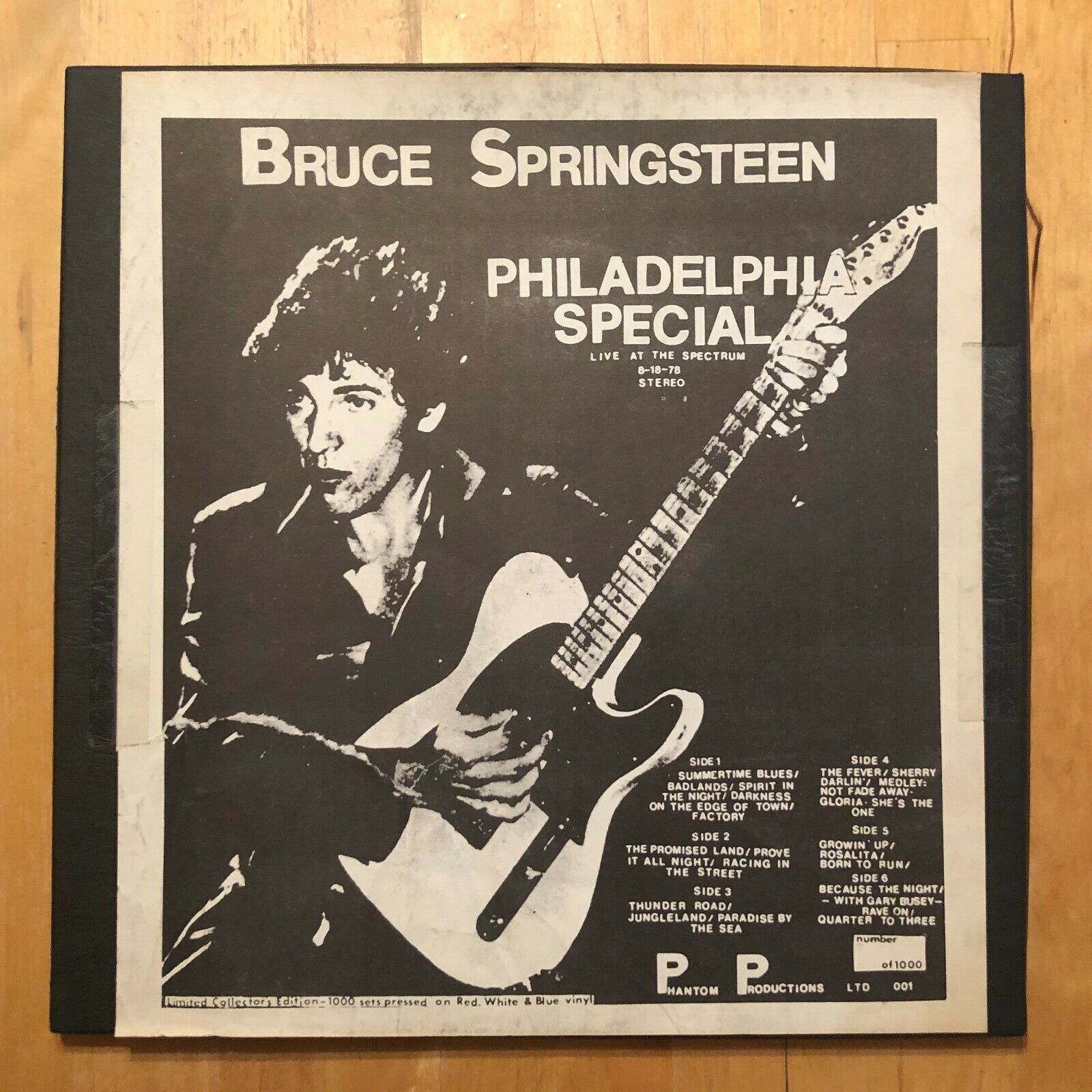 popsike.com - BRUCE SPRINGSTEEN Philadelphia Special Ltd/Numbered 3x LP ...