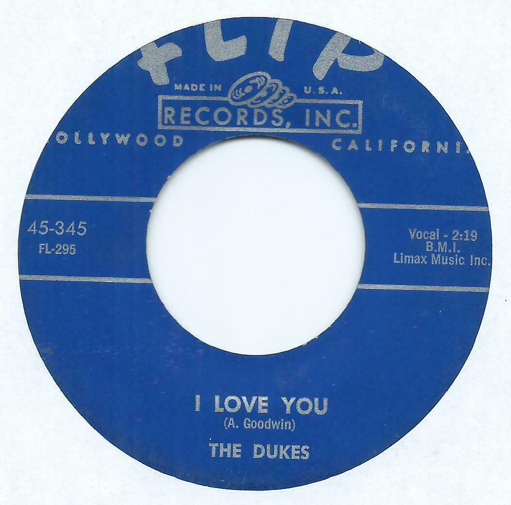 popsike.com - R&B / DOO WOP 45 - DUKES "I LOVE YOU / LEAP YEAR CHA CHA ...
