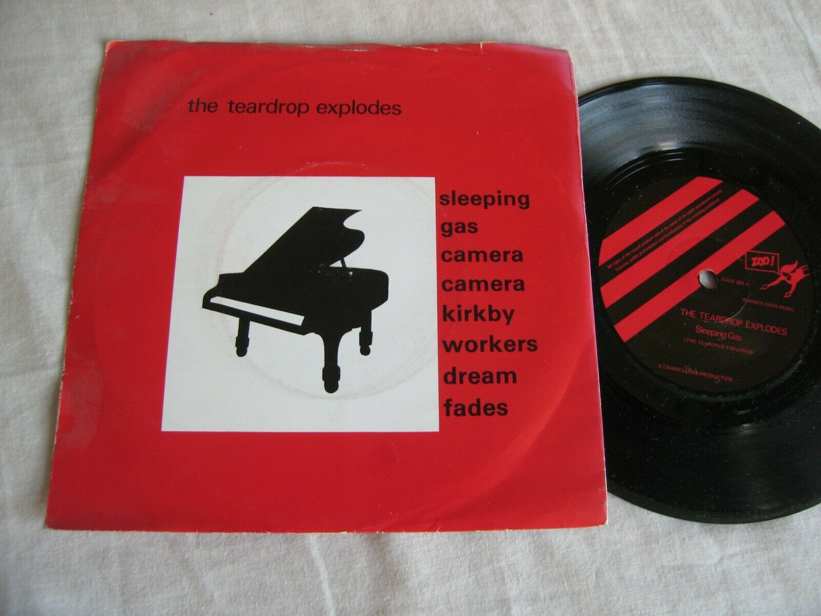 popsike.com - THE TEARDROP EXPLODES - Sleeping Gas -ORIG 1979 UK 7 ...