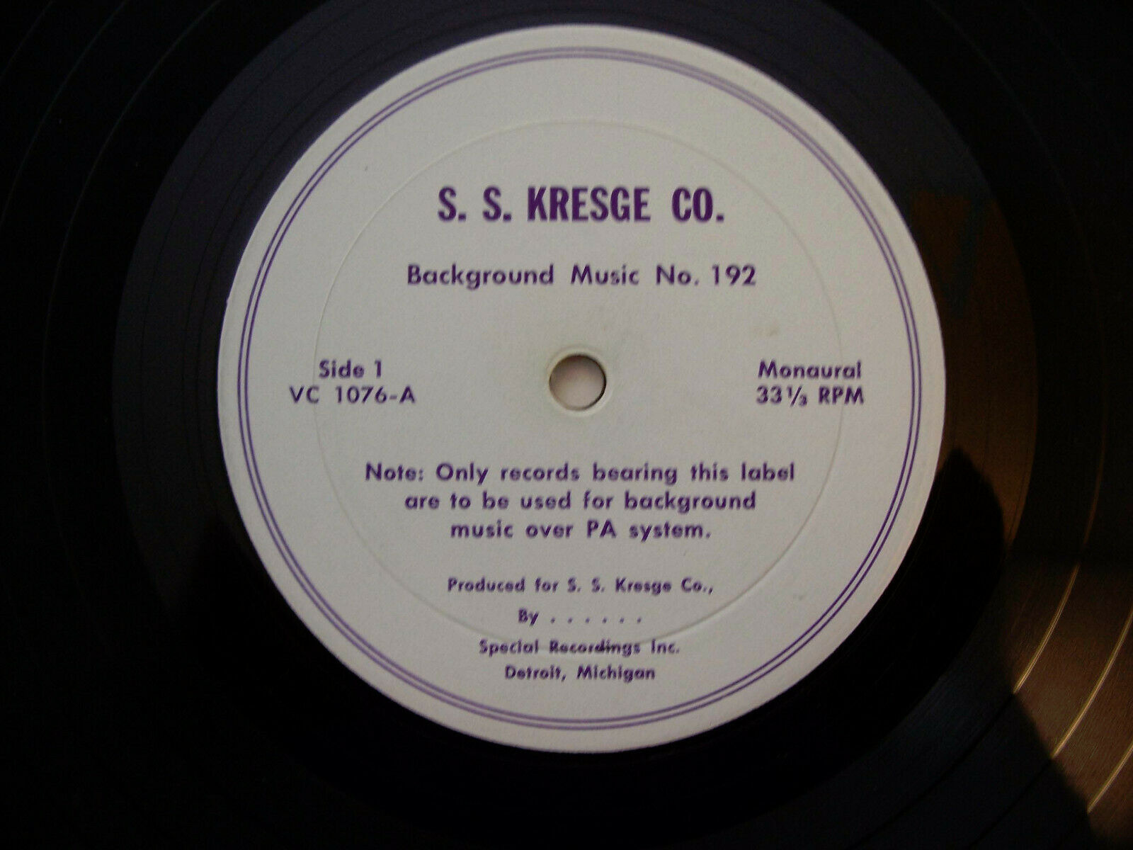 popsike.com - S.S. KRESGE CO. (K-Mart) Set of Five 12" 33rpm Records ...