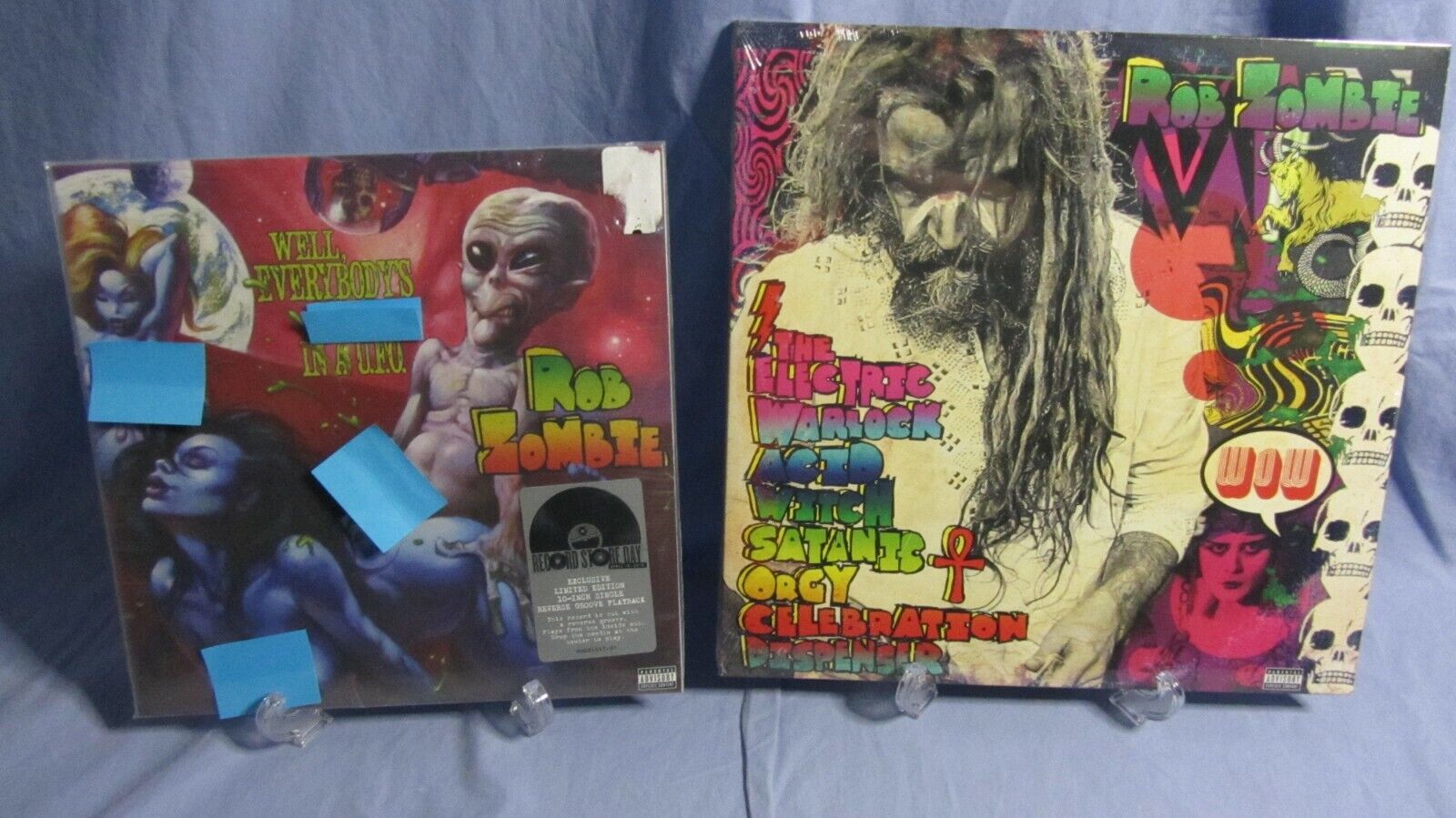 popsike.com - Rob Zombie The Electric Warlock Acid Witch satanic Orgy ...