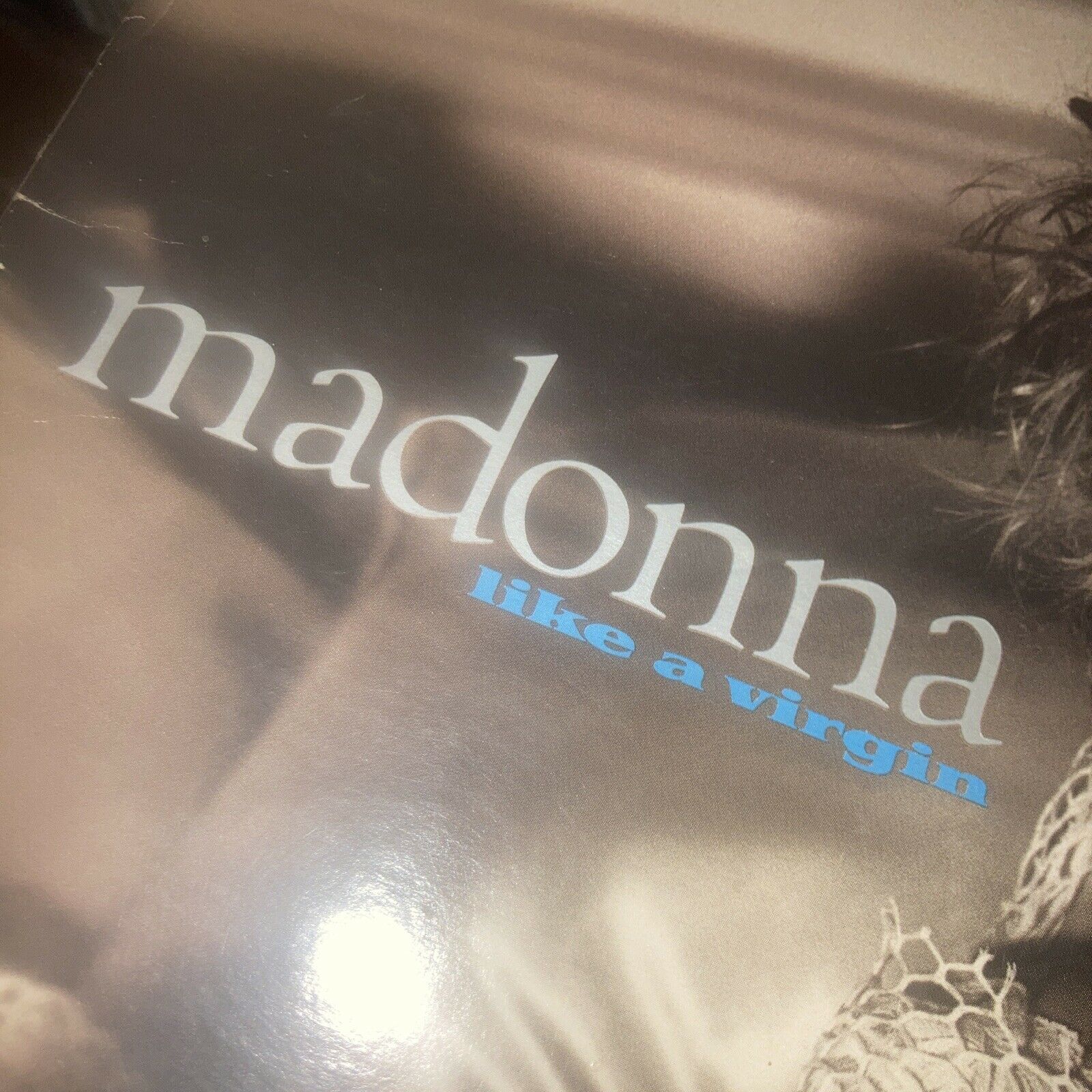 popsike.com - Vintage Madonna Like A Virgin LP 1984 White Vinyl Record ...