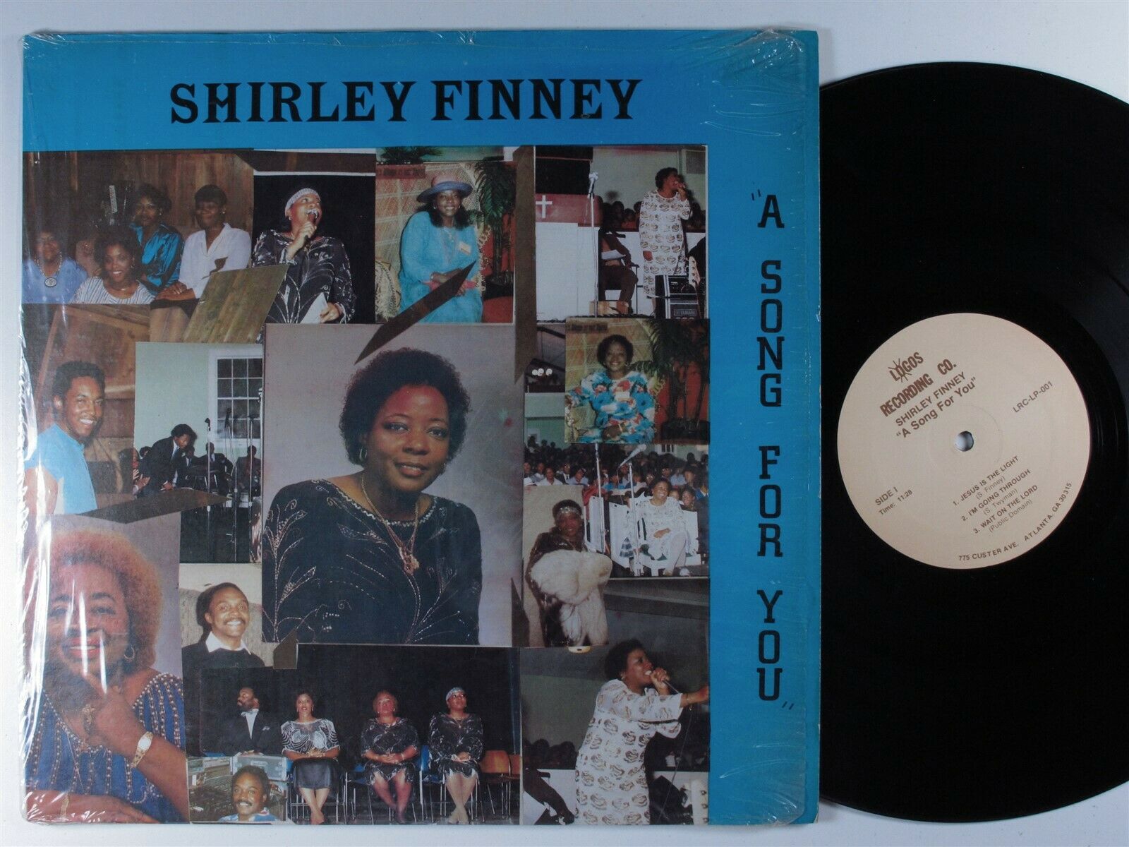 popsike.com - SHIRLEY FINNEY A Song For You LOGOS LP VG+ gospel modern ...