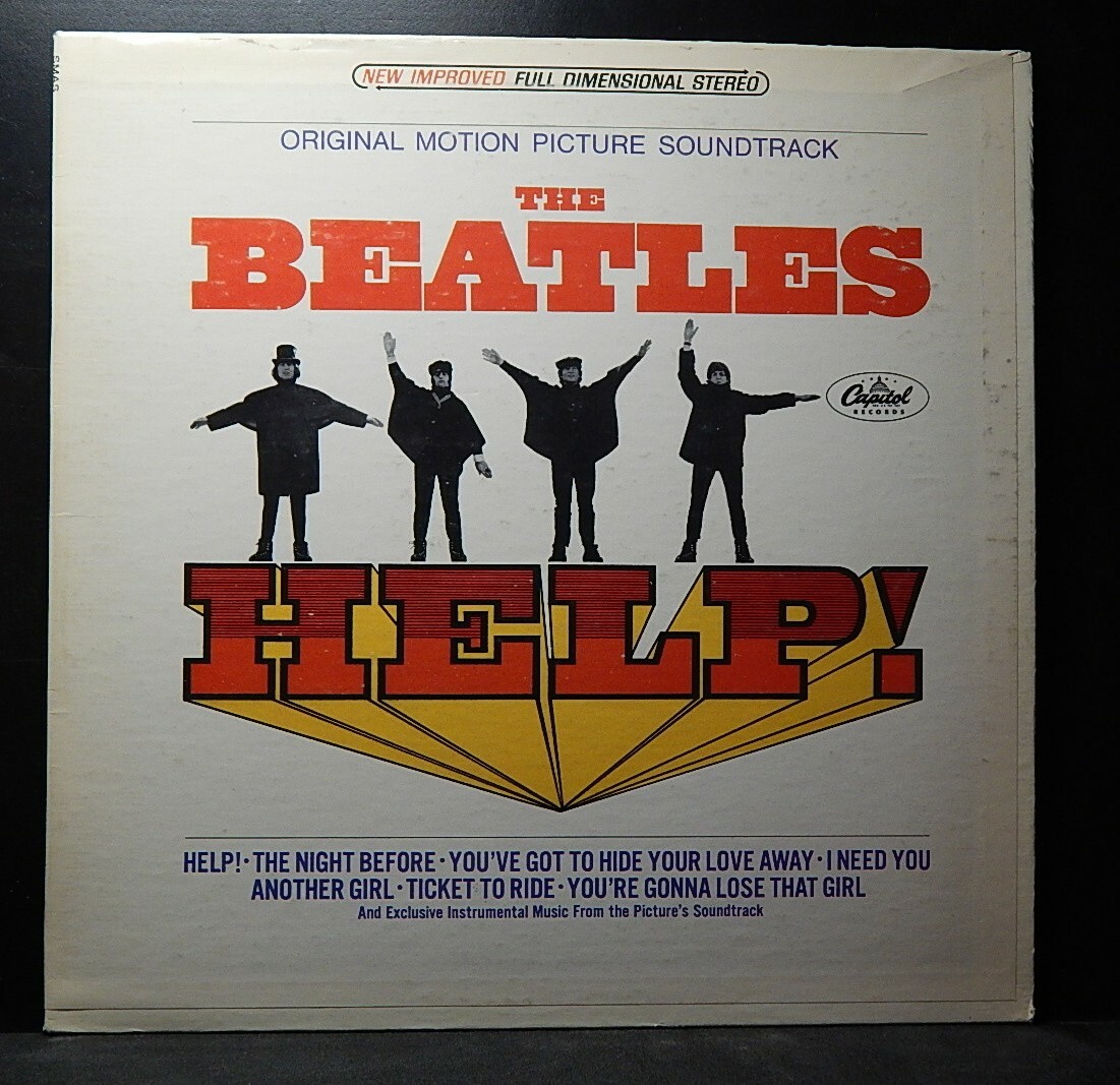 popsike.com - THE BEATLES - HELP 1969-71 Green Label SMAS-2386 Capitol ...