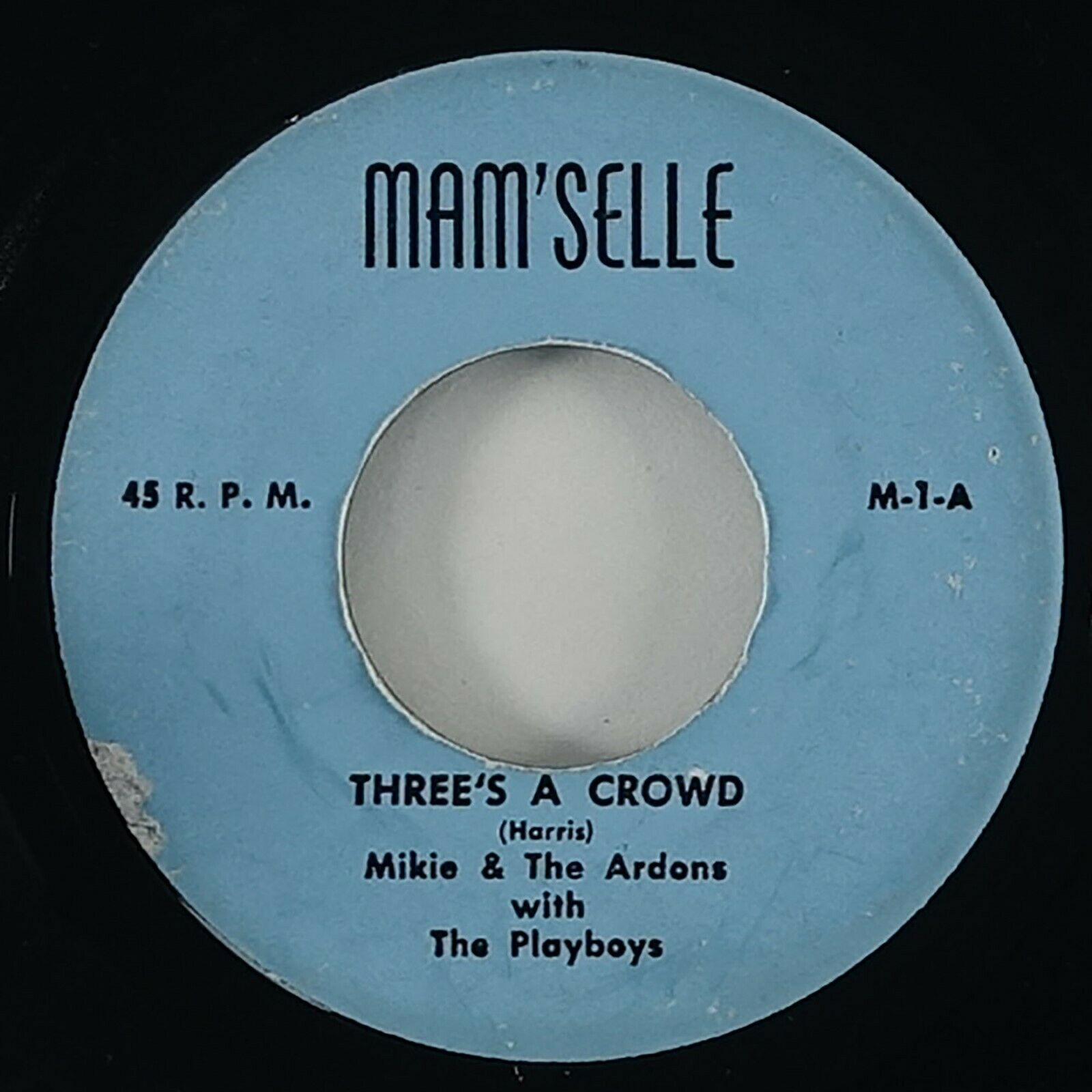 popsike.com - Mikie & The Ardons "Three's A Crowd" Sweet Soul 45 Mam ...