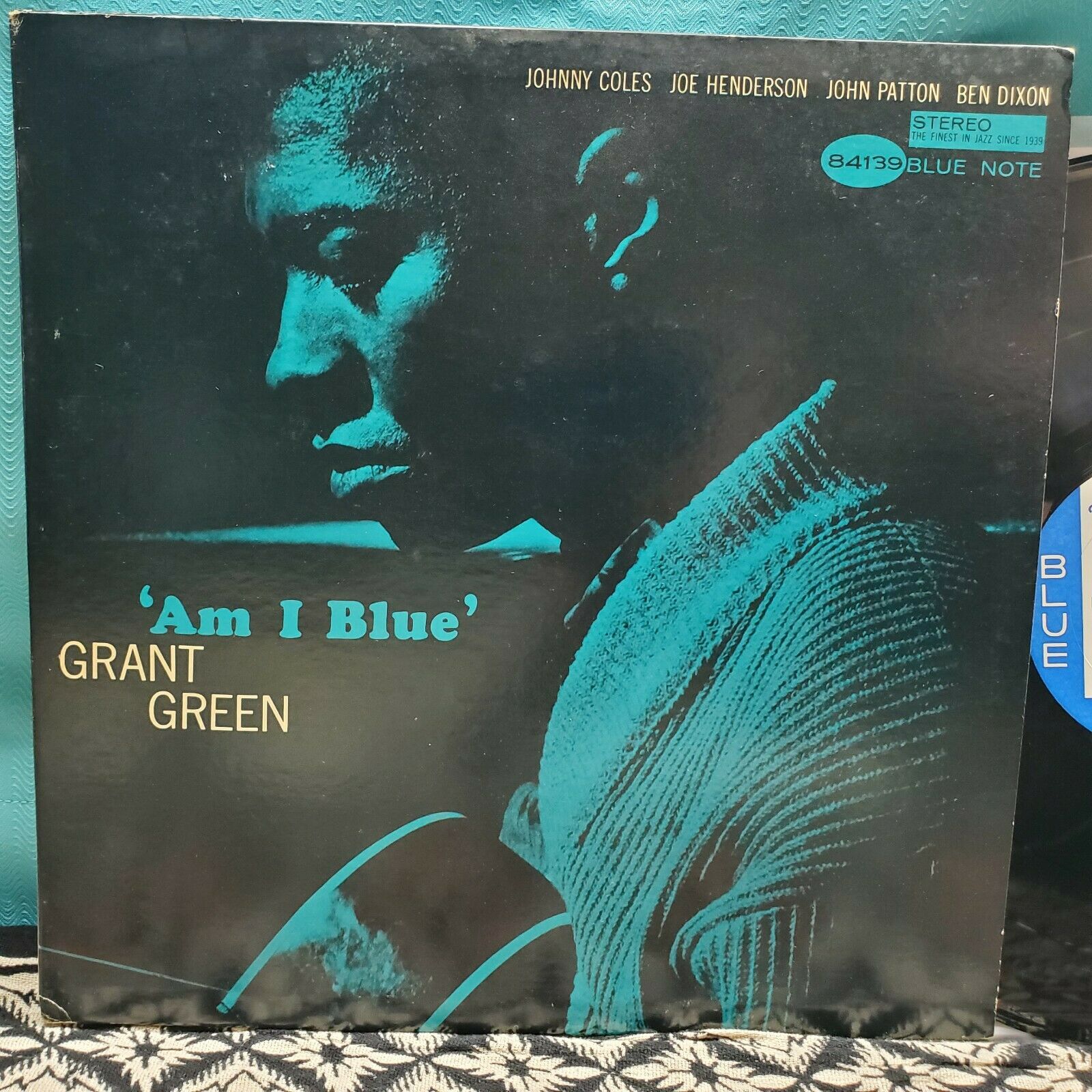 popsike.com - Grant Green Am I Blue Original 1966 Blue Note BST-84139 ...