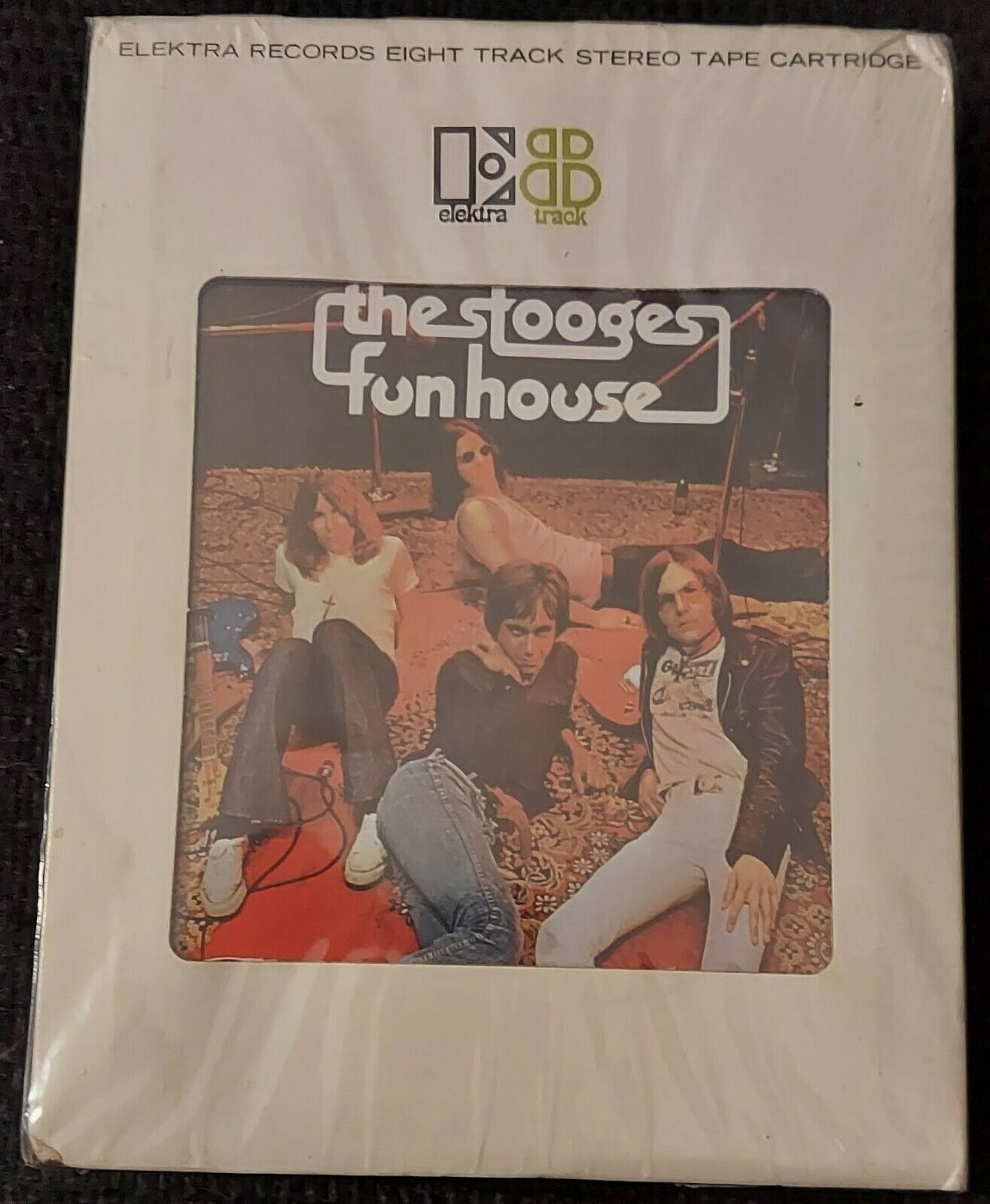 popsike.com - THE STOOGES SEALED ORIGINAL 8 TRACK TAPE FUN HOUSE IGGY ...