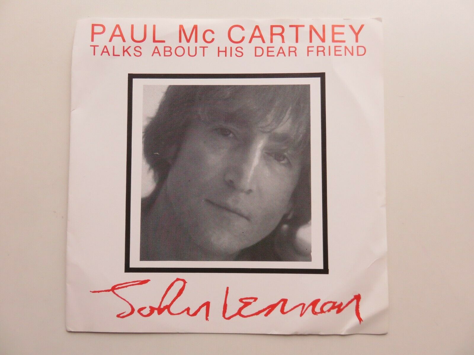 popsike.com - PAUL McCARTNEY INTERVIEW 45 PAUL McCARTNEY TALKS ABOUT ...
