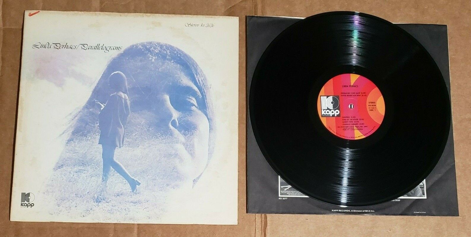 popsike.com - RARE Linda Perhacs "Parallelograms" 1970 Vinyl Record ...