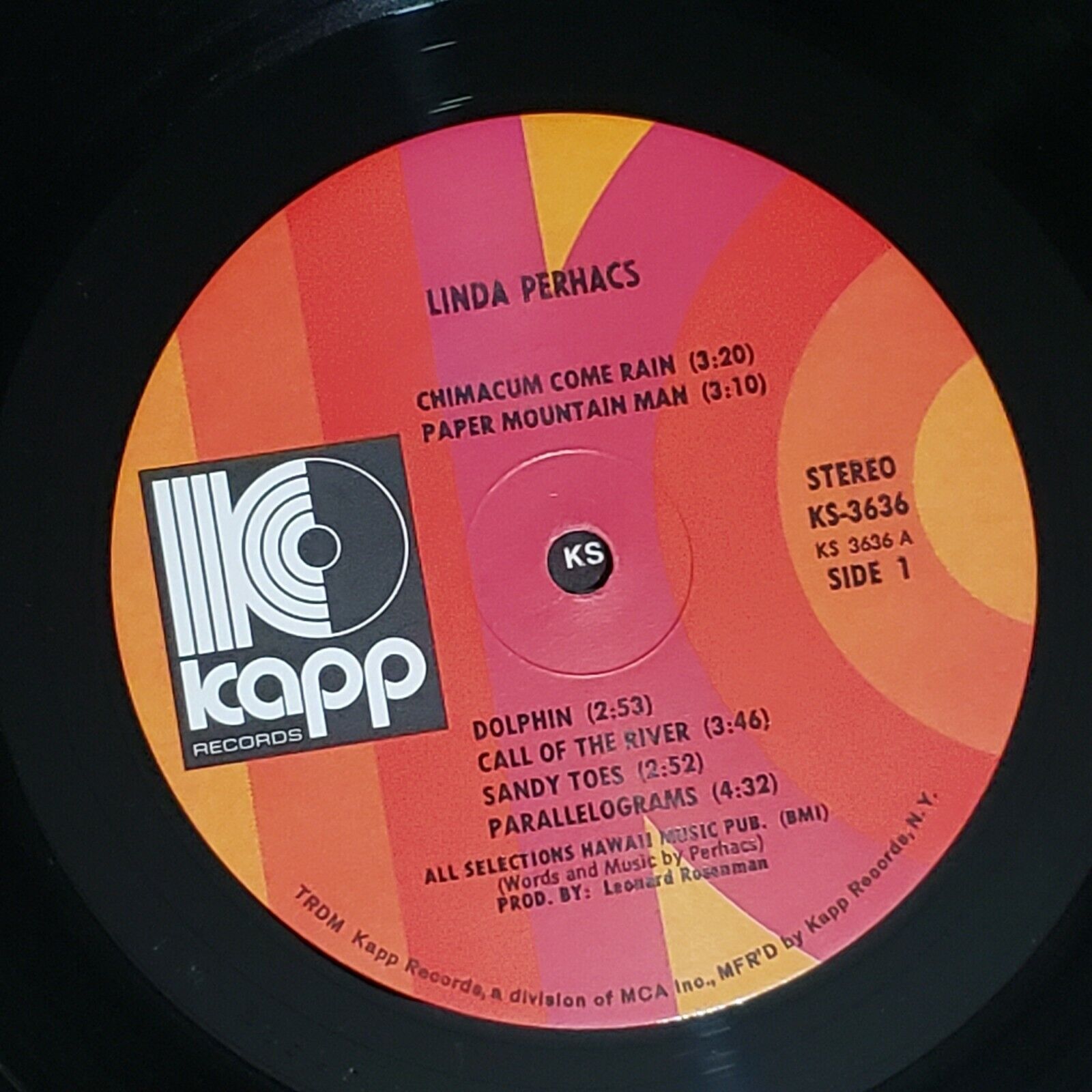popsike.com - RARE Linda Perhacs "Parallelograms" 1970 Vinyl Record ...
