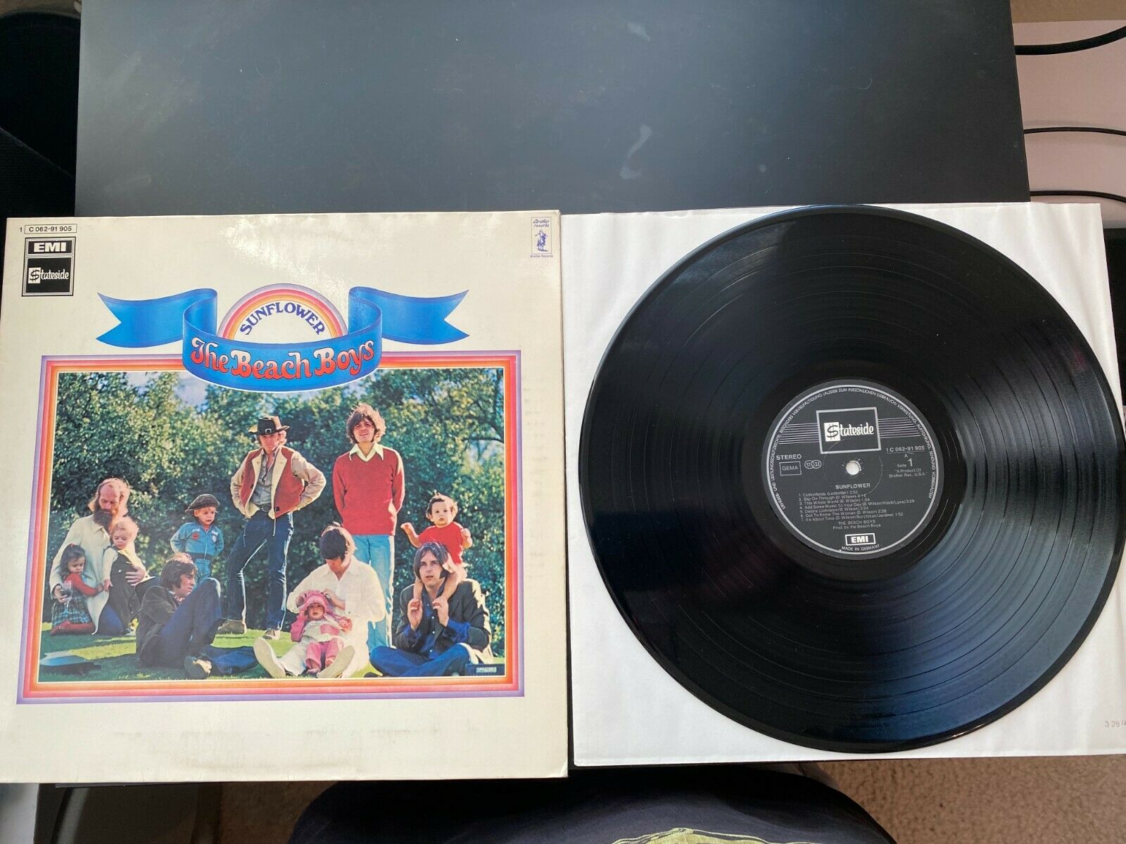 popsike.com - Beach Boys Sunflower 1st German press EMI Stateside ...