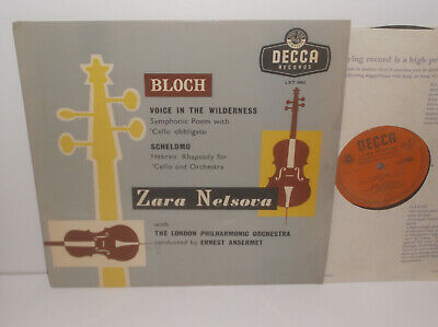 popsike.com - LXT 5062 Bloch Voice In The Wilderness Schelomo Zara ...