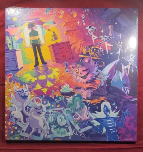 popsike.com - Deltarune - Soundtrack - OST Vinyl Record Green Color LP ...