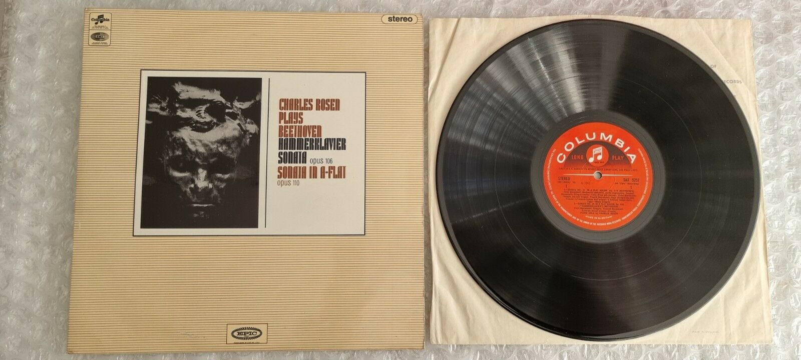 popsike.com - COLUMBIA SAX 5257 UK 1st E/R BEETHOVEN - PIANO SONATAS ...