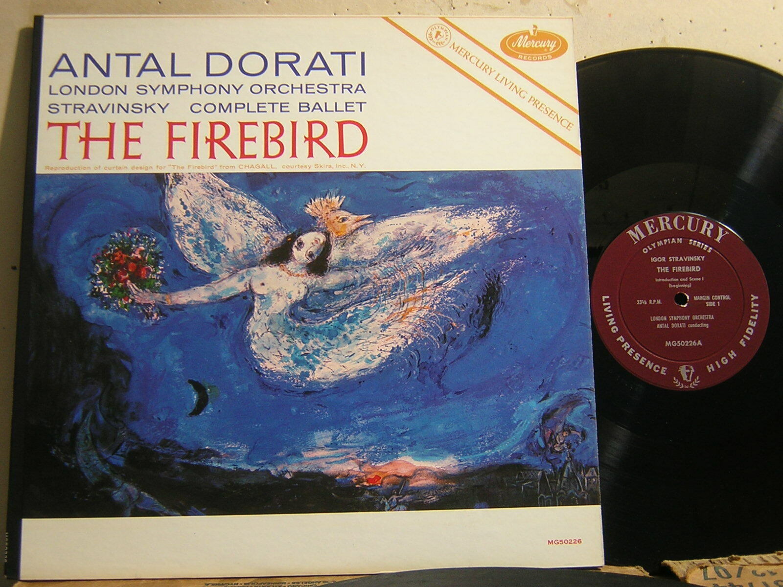 popsike.com - TAS MERCURY MG 50226 STRAVINSKY Firebird Dorati FR1 RFR1 ...