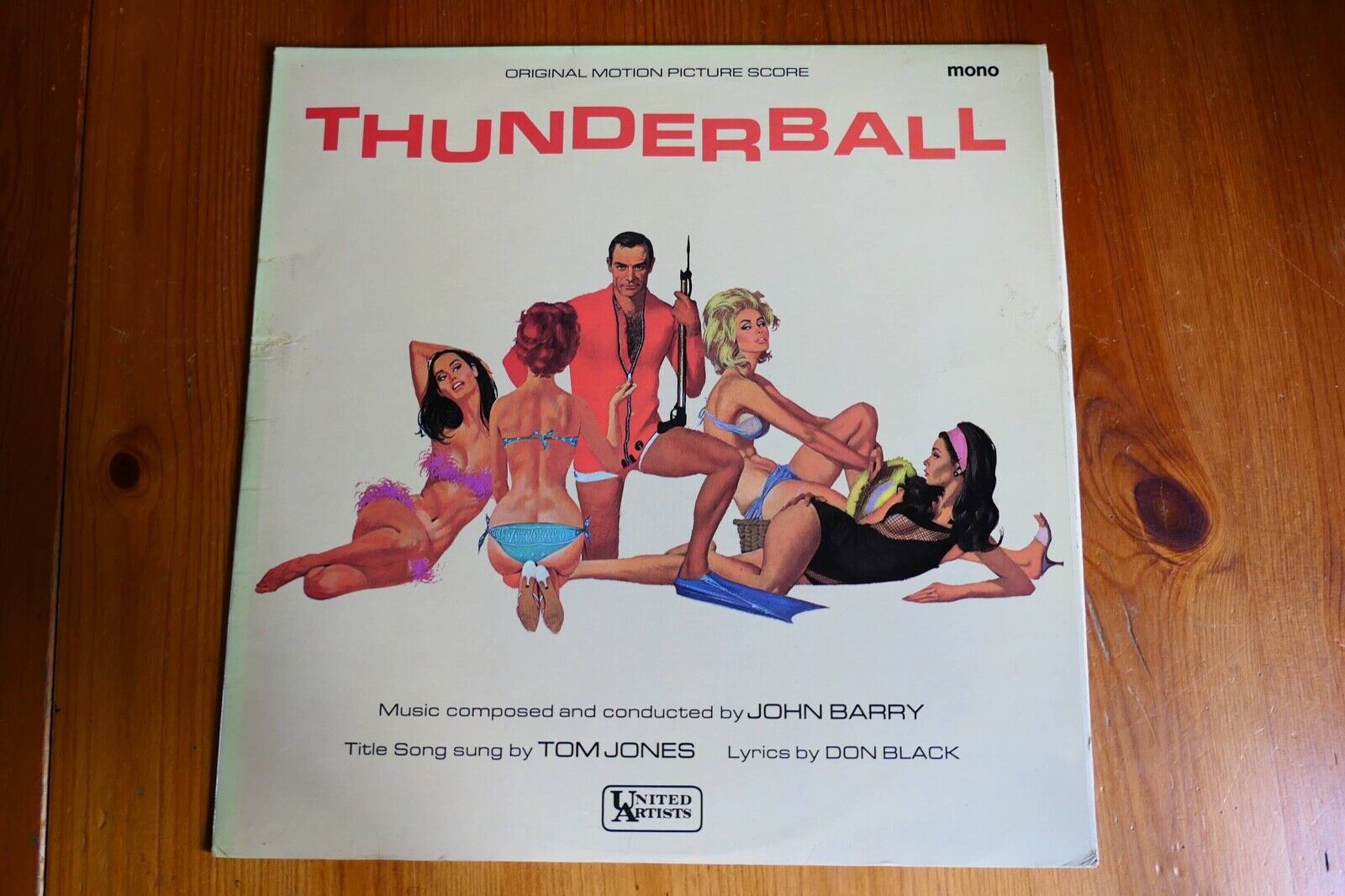 popsike.com - JOHN BARRY - THUNDERBALL Soundtrack LP - Nr MINT A1 UK MONO TOM JONES JAMES BOND ...