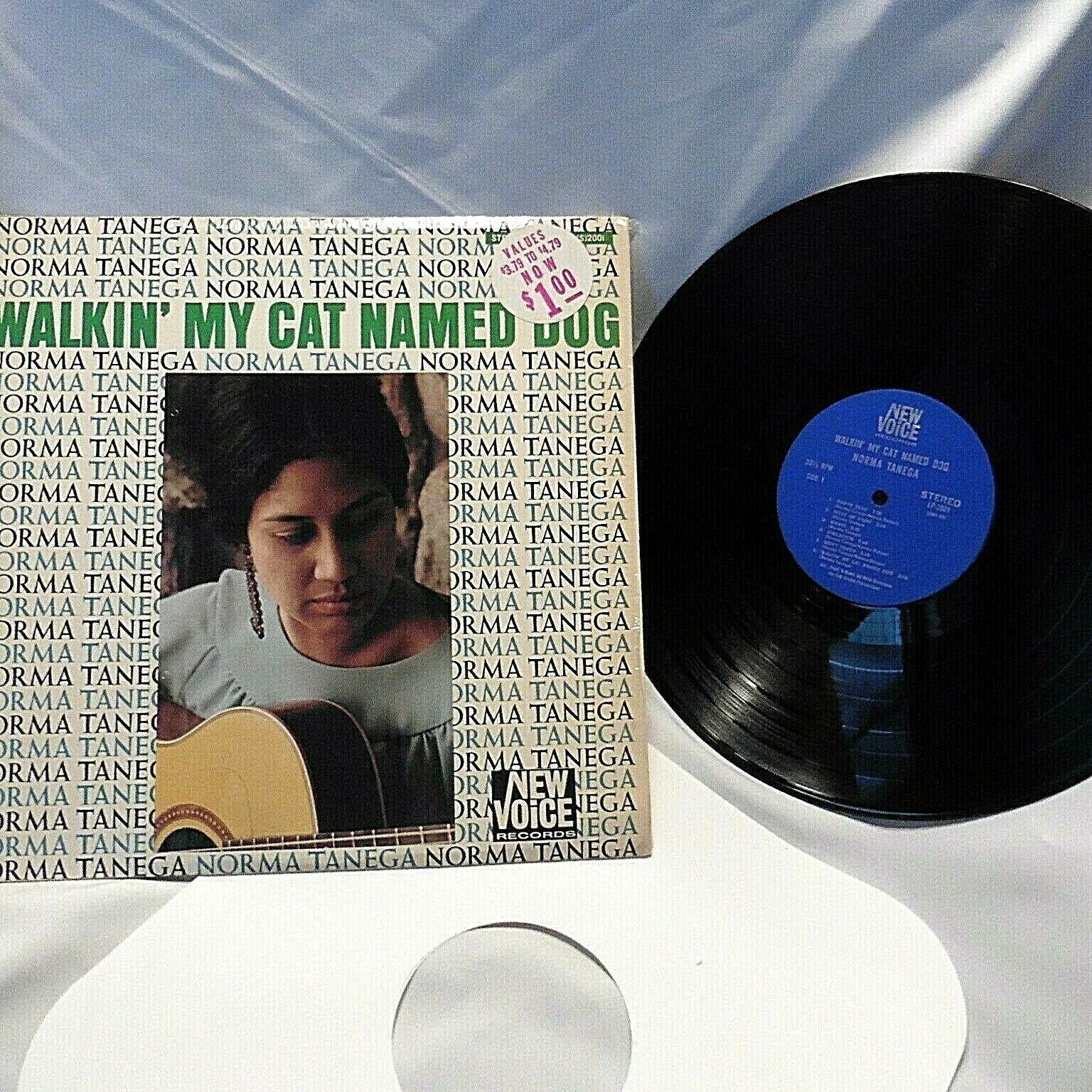 popsike.com - NORMA TANEGA Walkin My Cat Named Dog Orig NEW VOICE ...