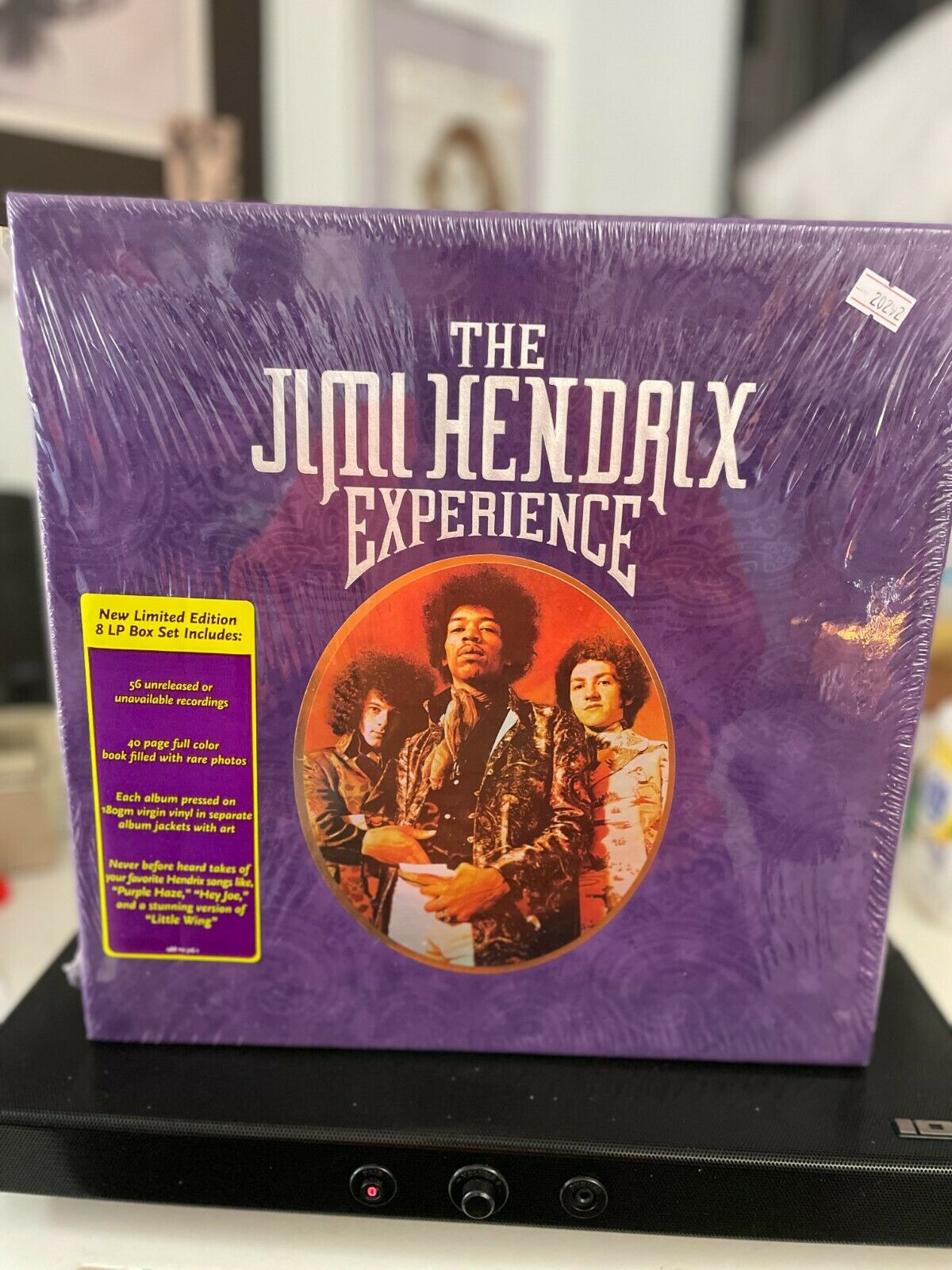 popsike.com - The Jimi Hendrix Experience Purple Velvet Textured ...