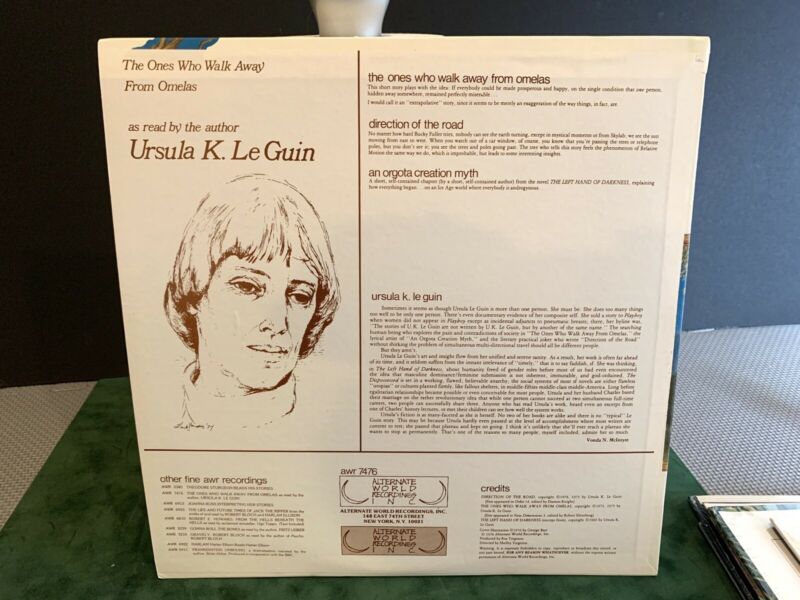 popsike.com - Ones Who Walk Away from Omelas - Ursula K Le Guin ...