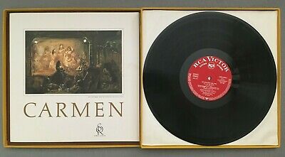 popsike.com - D996 Bizet Carmen Price Corelli Karajan VPO 3LP RCA LDS 6164 Stereo TAS listed ...