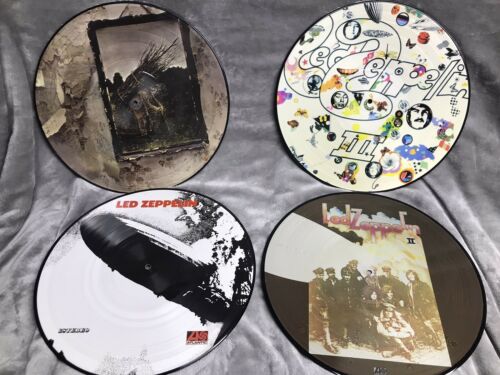 popsike.com - Led Zeppelin I II III IV Picture Disc Set *Rare Full Set ...
