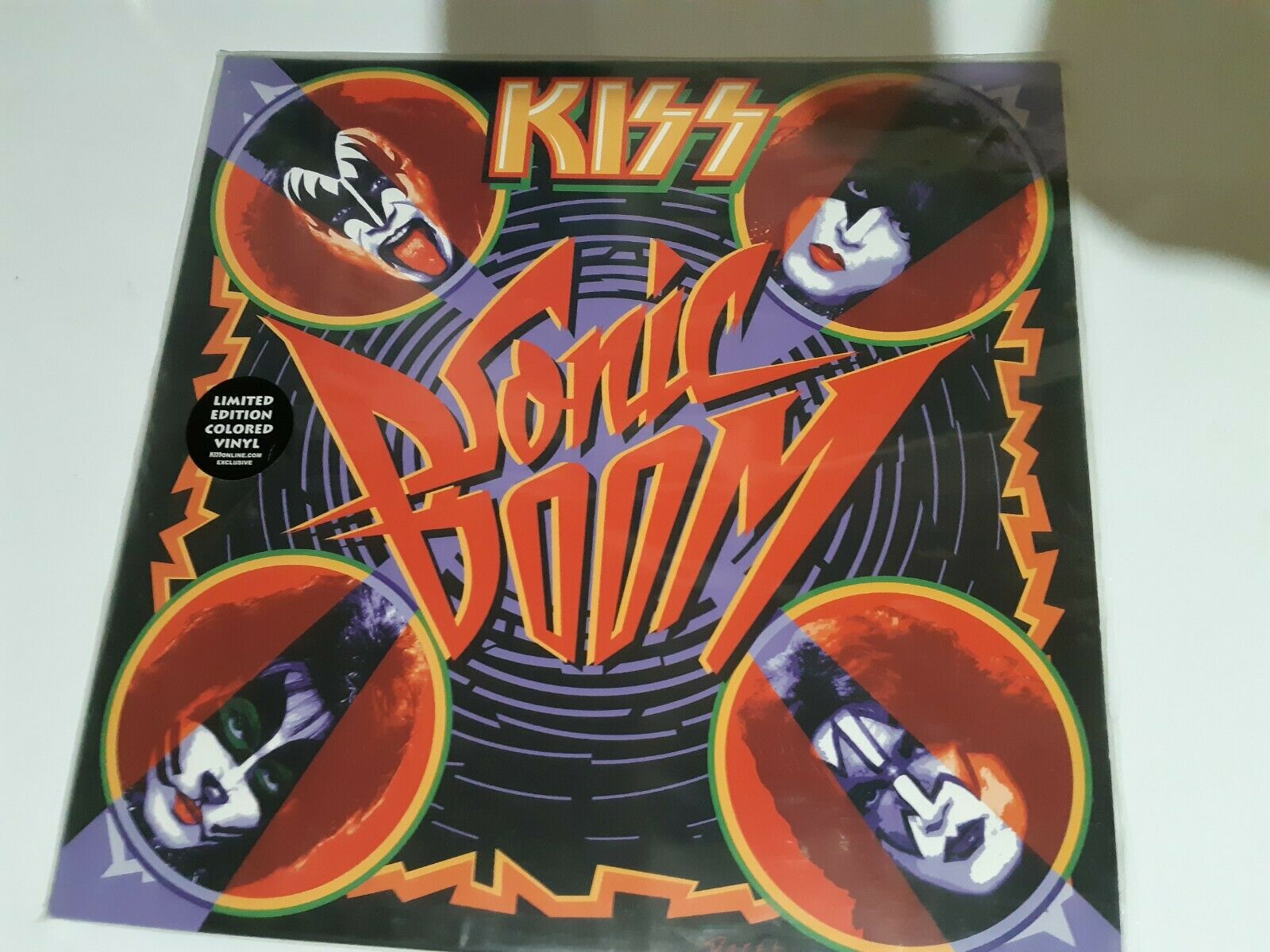 popsike.com - KISS Sonic Boom LP Kissonline.com Exclusive 1/1000 Black ...