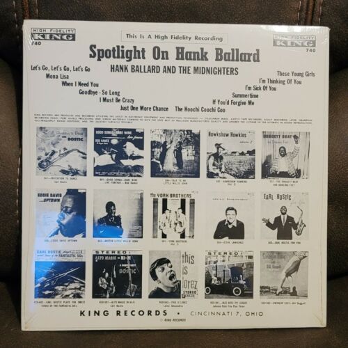 popsike.com - HANK BALLARD AND THE MIDNIGHTERS-"SPOTLIGHT ON HANK ...