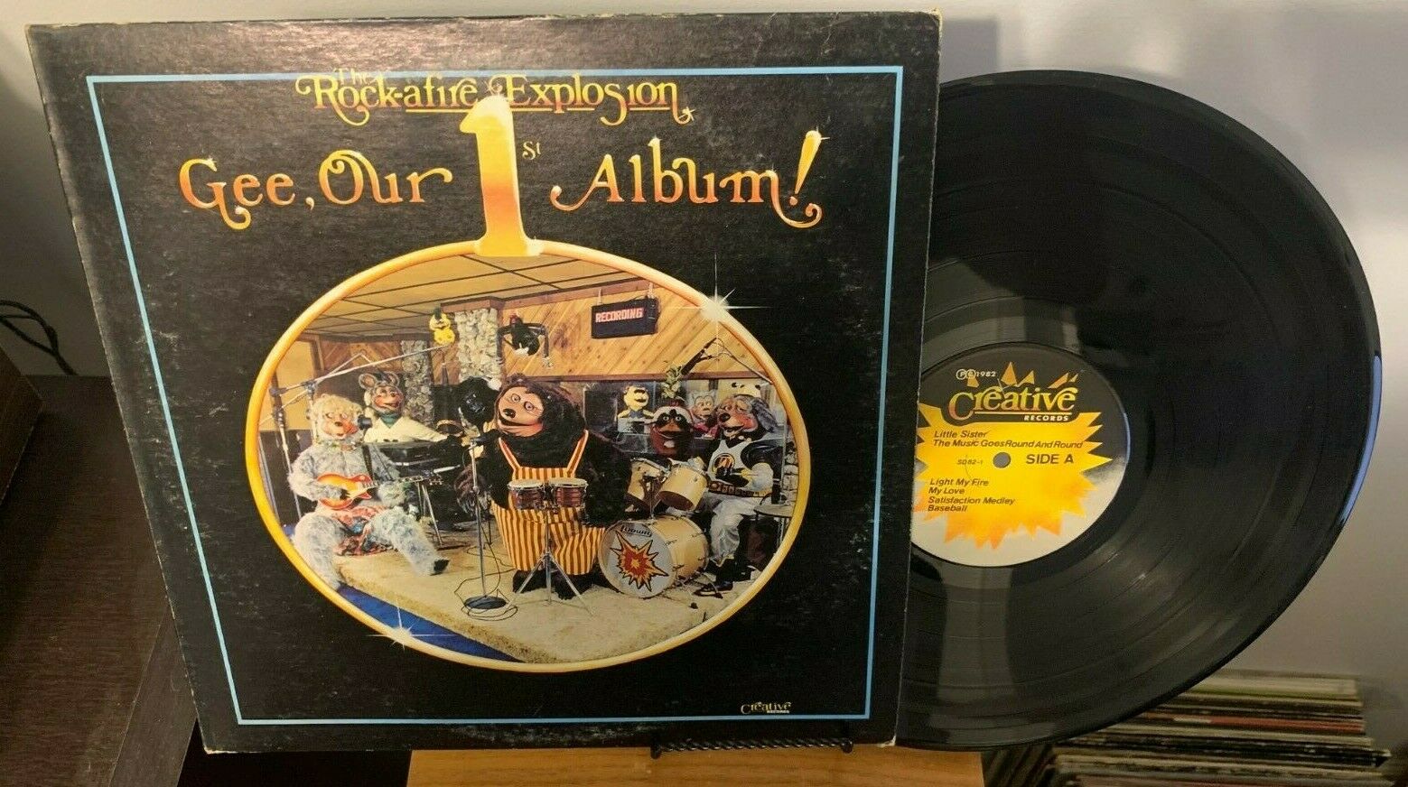 popsike.com - Rock-afire Explosion - Gee Our 1st Album - Rare Showbiz ...