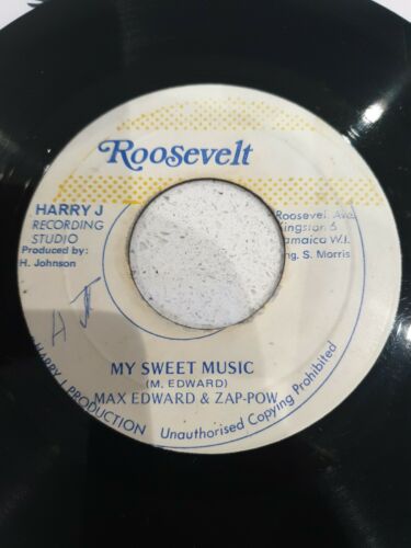 popsike.com - Max Edwards & Zap-pow My Sweet Music 7" Listen - auction ...