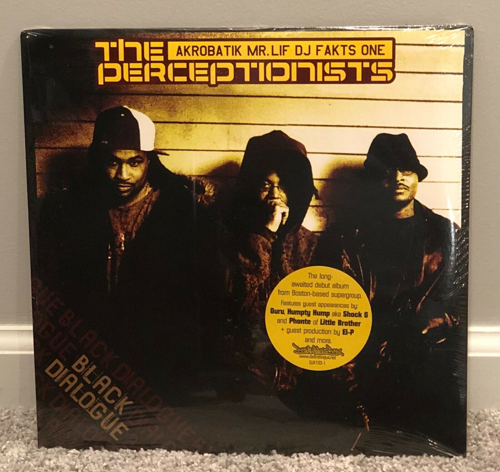 popsike.com - The Perceptionists Black Dialogue LP Sealed Mr. Lif ...