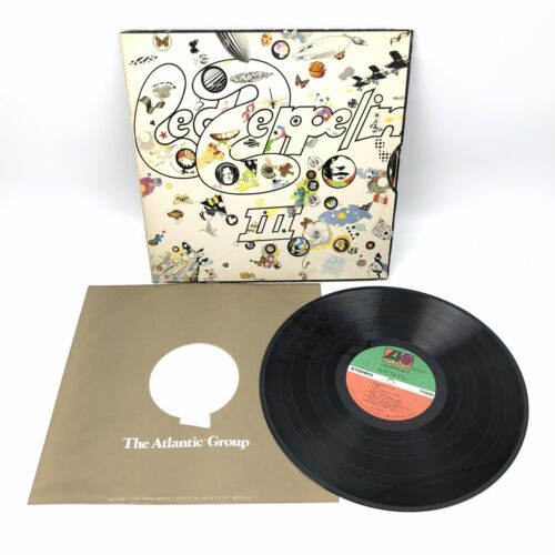 popsike.com - Led Zeppelin III 3 1970 LP 12” Vinyl Record SD 19128 w ...