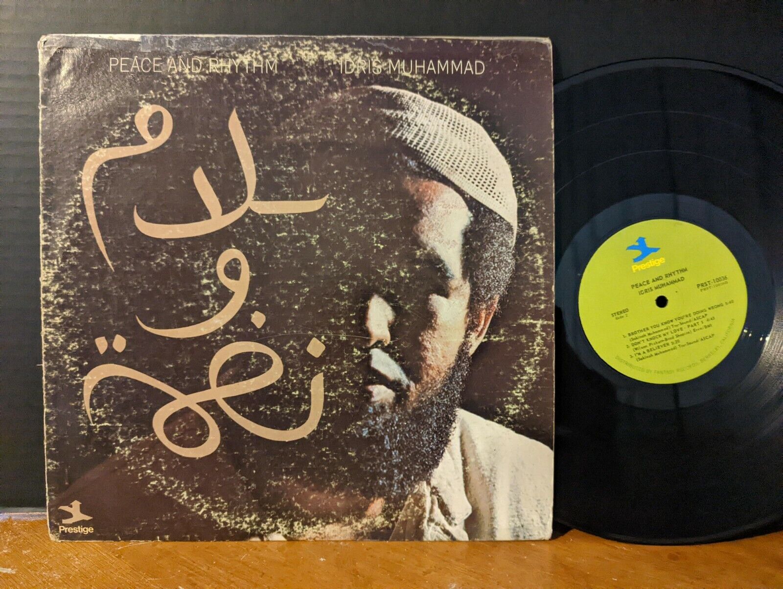 popsike.com - Idris Muhammad - Peace And Rhythm Prestige RVG Ron Carter ...