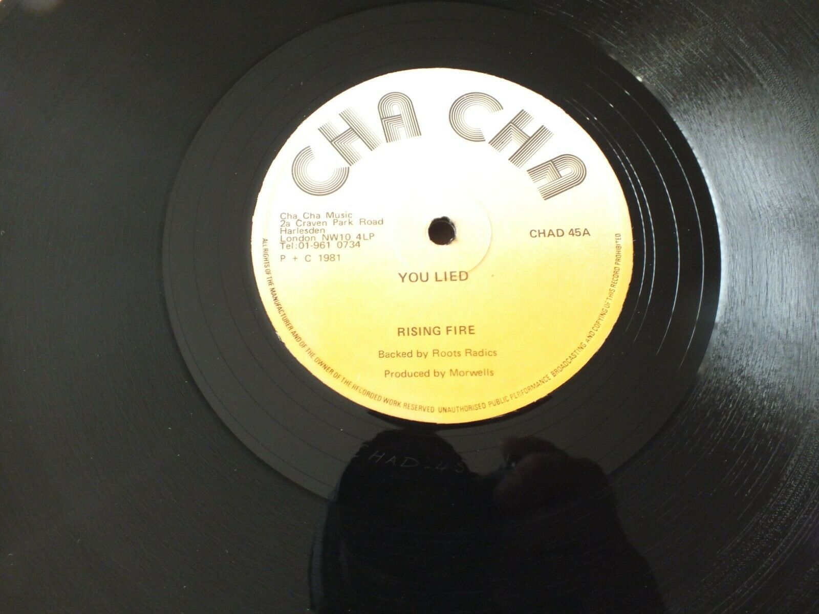 popsike.com - Rising Fire - You Lied / Free Blackman 12" single 1981 ...