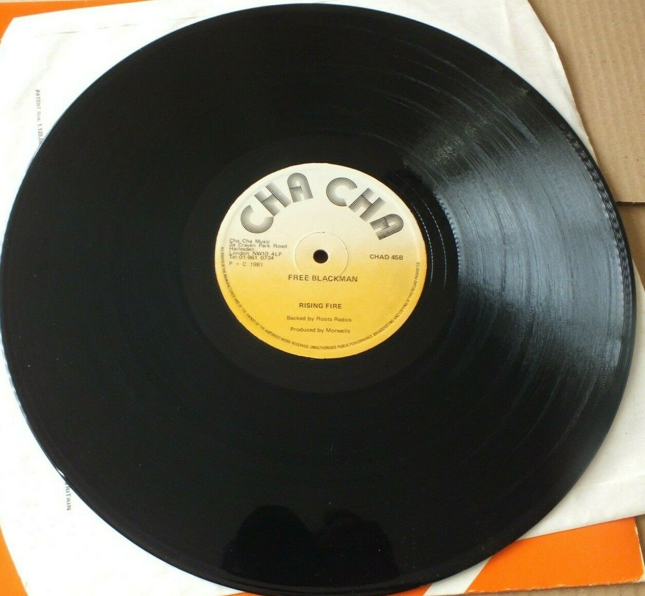 popsike.com - Rising Fire - You Lied / Free Blackman 12" single 1981 ...