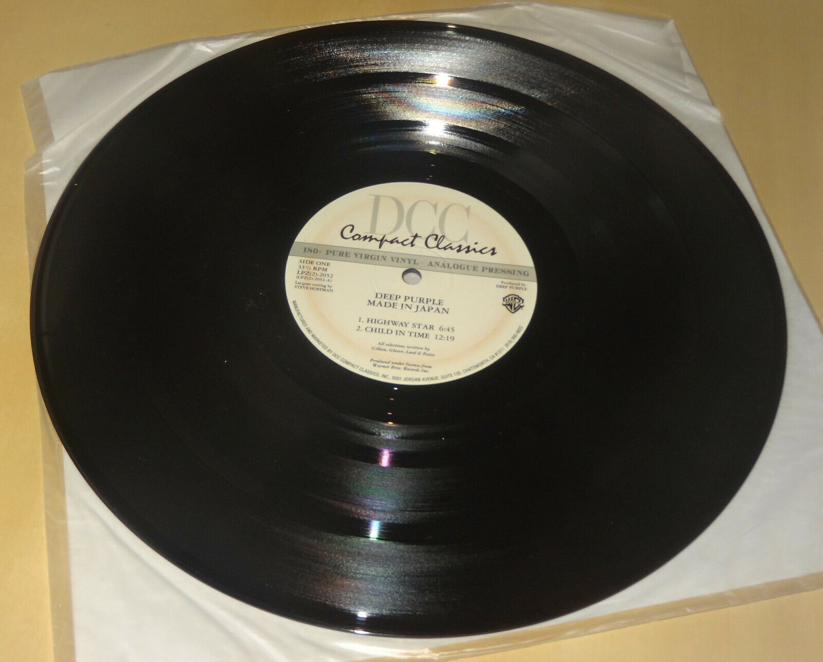 popsike.com - DEEP PURPLE MADE IN JAPAN DCC LPZ-2052 LTD # 2086 BLACK ...