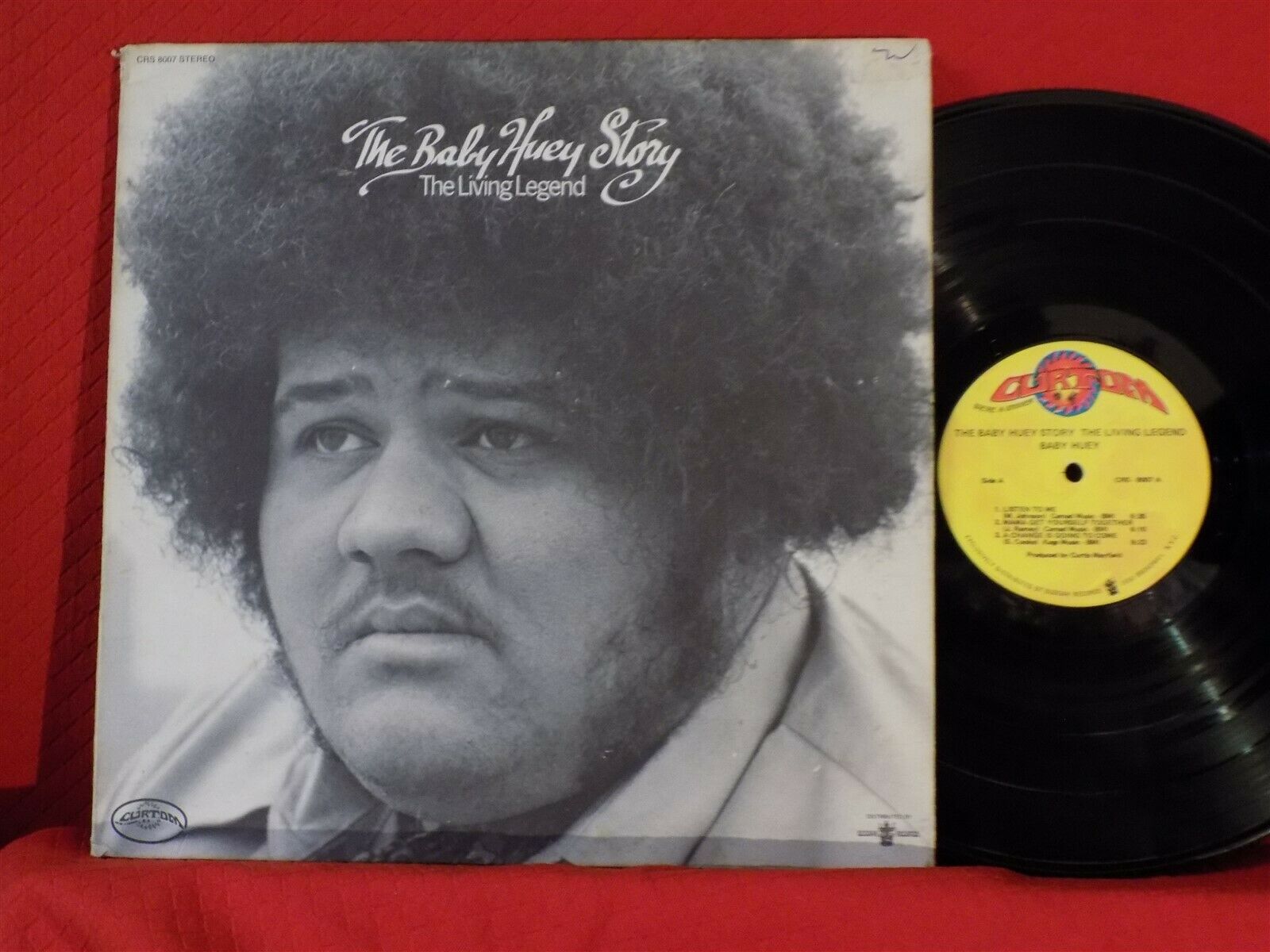 popsike.com - Baby Huey The Story Living Legend 1971 Curtom LP Record ...