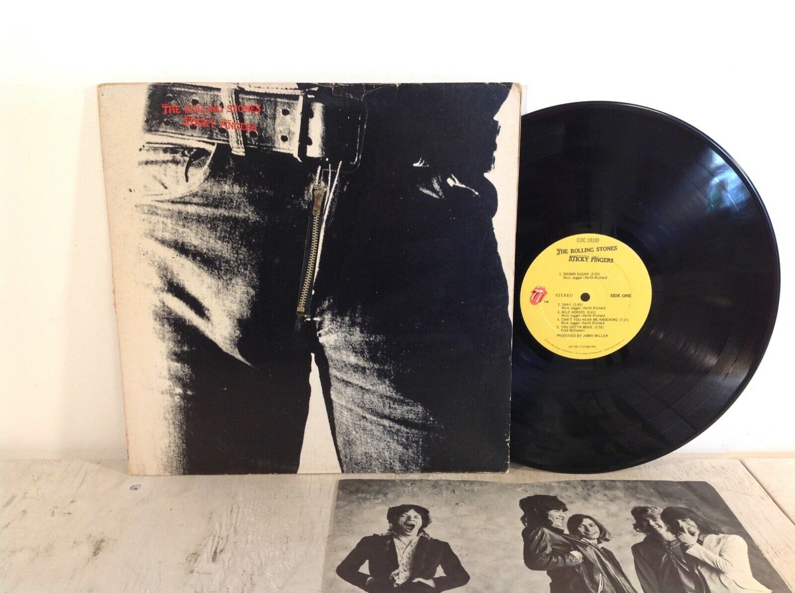 popsike.com - The Rolling Stones - Sticky Fingers - Rolling Stones ...